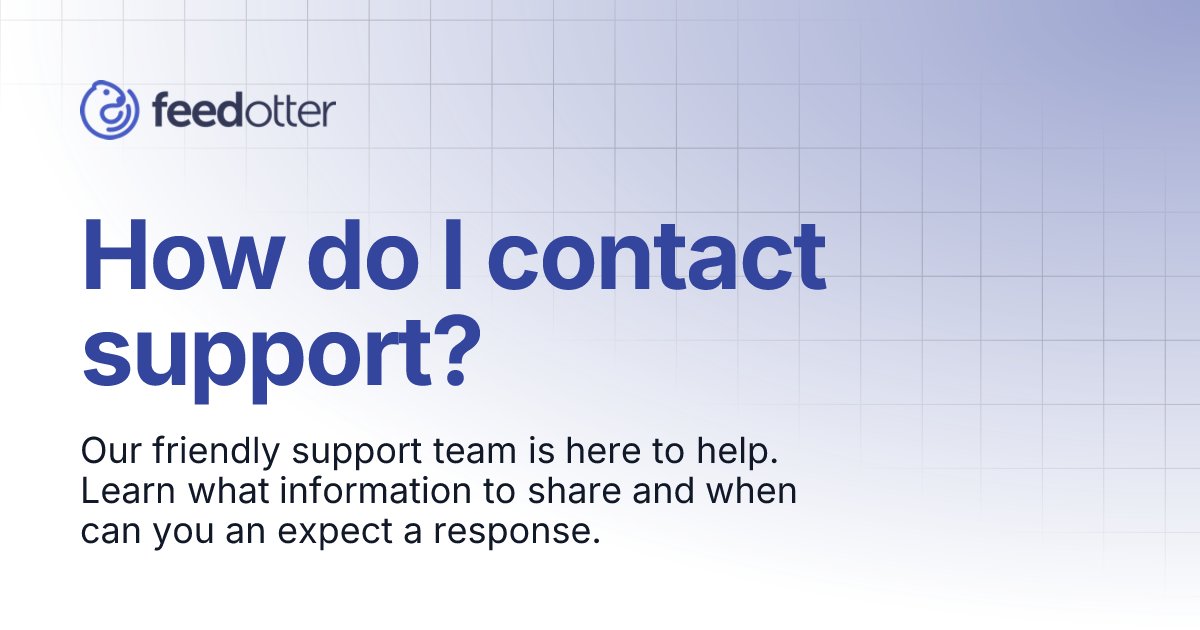 How do I contact support? | Product Docs