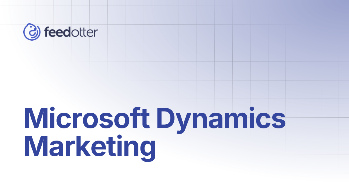 Microsoft Dynamics Marketing | Product Docs